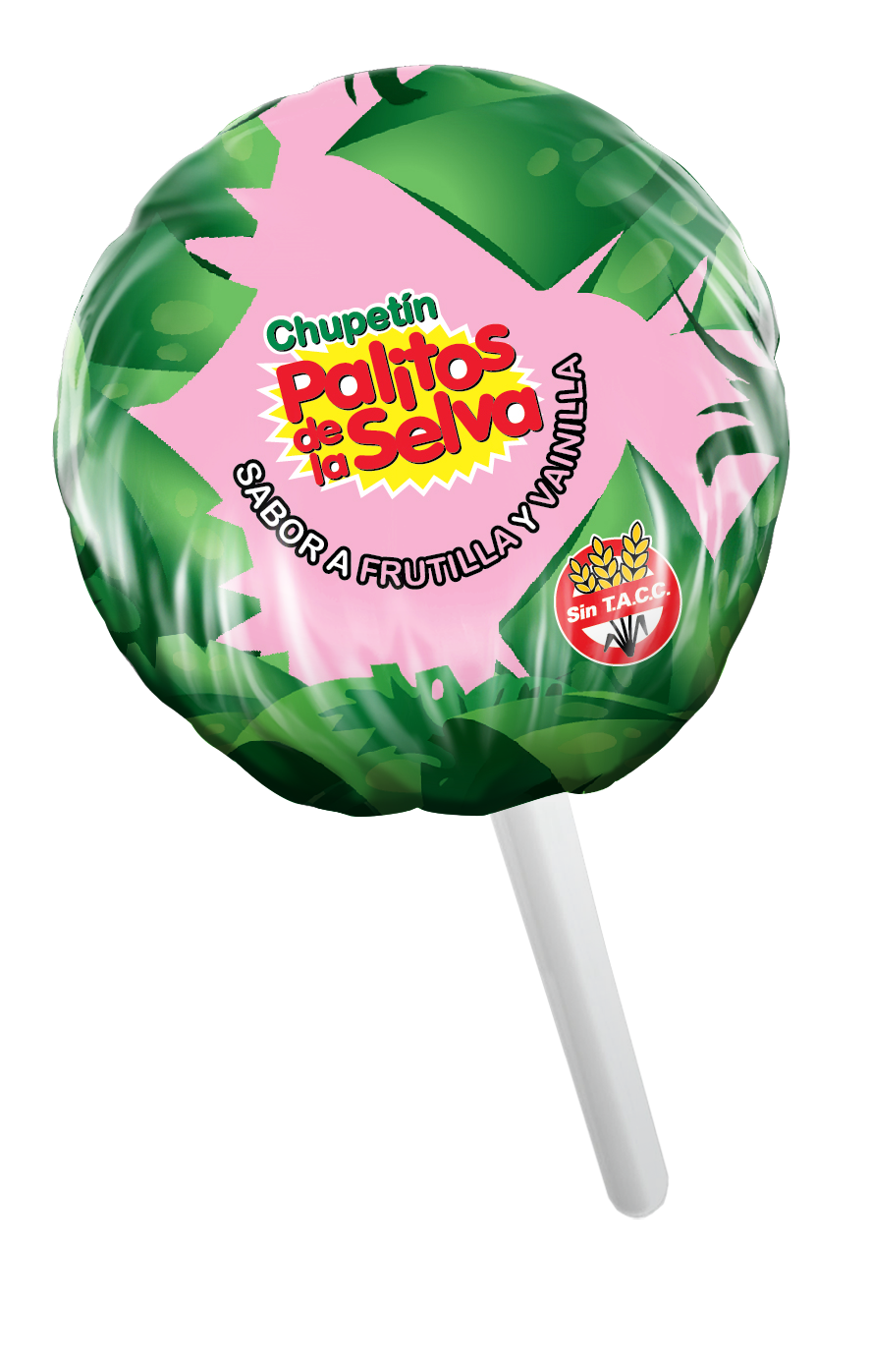 PALITOS DE LA SELVA CHUPETÍN FRUTILLA Y VAINILLA SKU 2987 – Georgalos ...